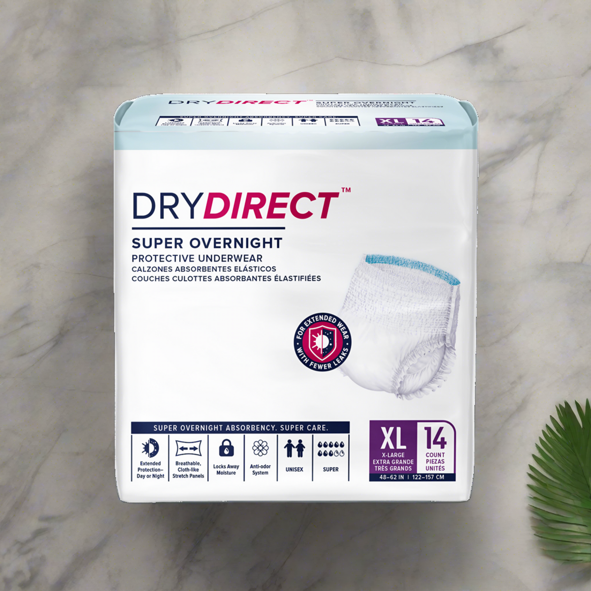 Dry Direct Super Overnight Underwear | Home Care Products