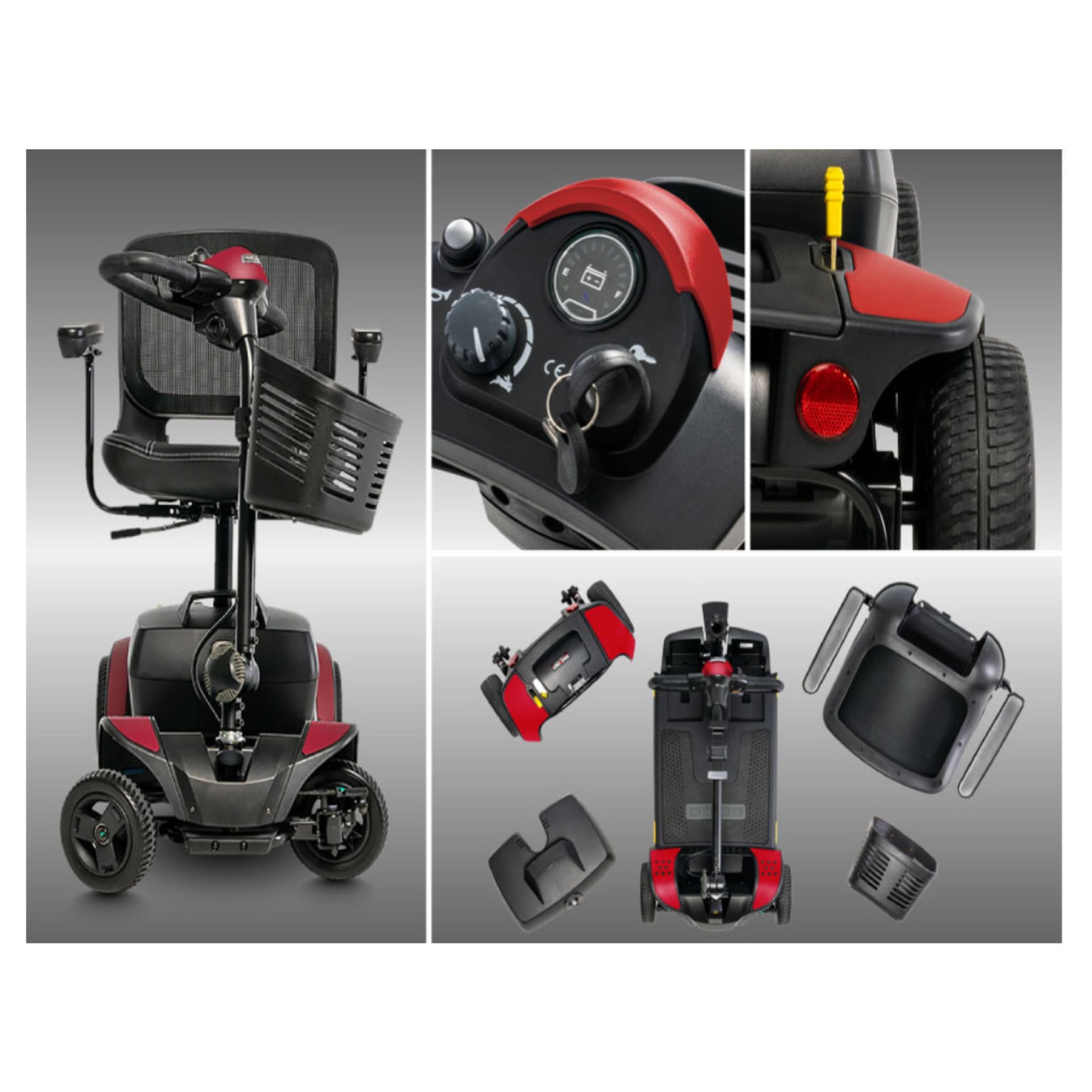 Pride Mobility Go Go Elite Traveller 2 Scooter 4 Wheel