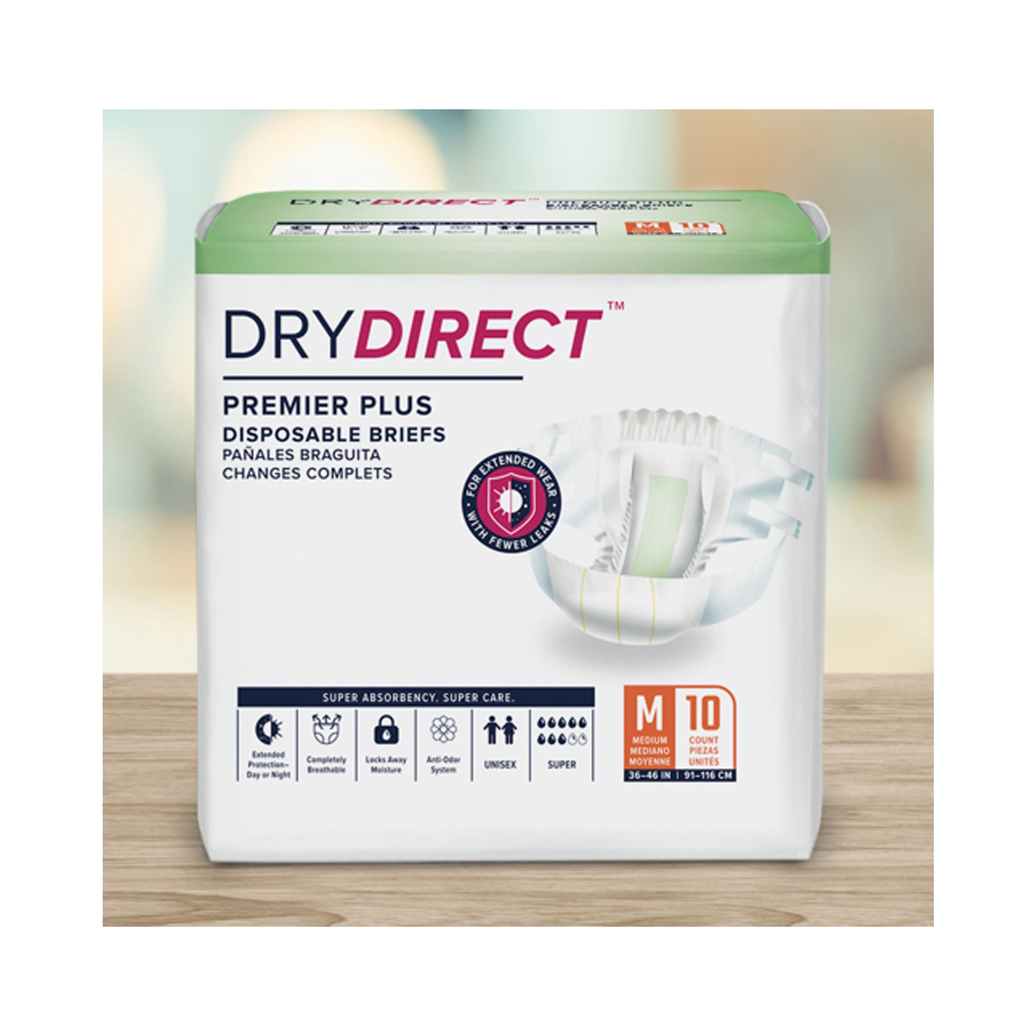 Dry Direct Premier Plus Disposable Brief